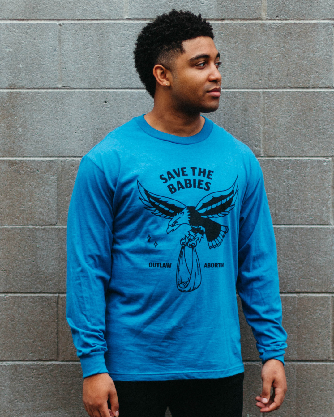 Save the Babies Eagle Long Sleeve – Live Action